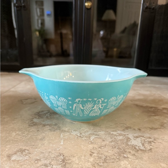 Pyrex | Dining | Pyrex 12 Quart Glass Bowl 442 Amish Butterprint ...